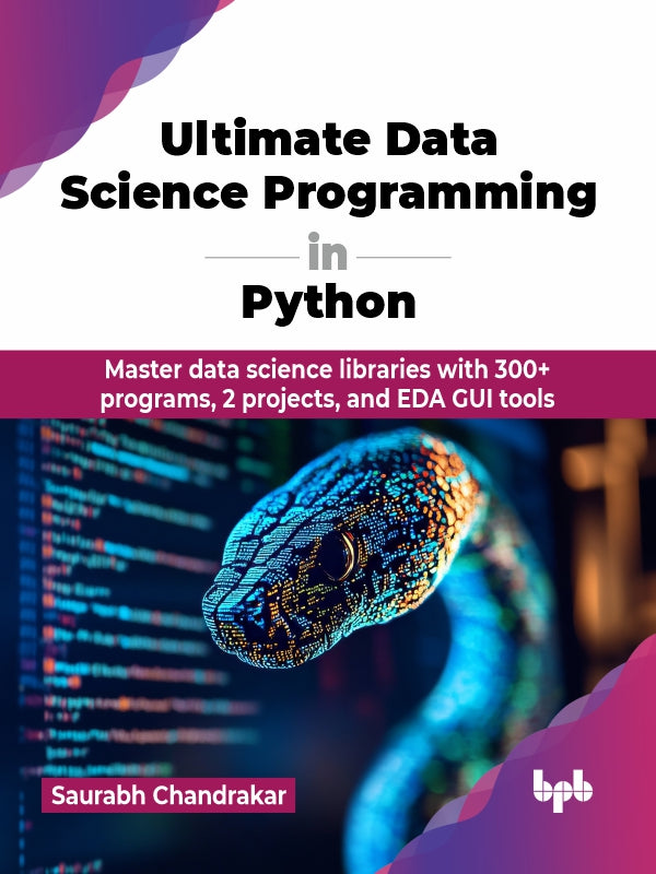 Buy Ultimate Data Science Programming in Python book 📚 Online for – BPB Online