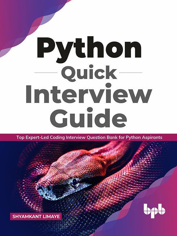 Buy Python Quick Interview Guide book 📚 Online for – BPB Online